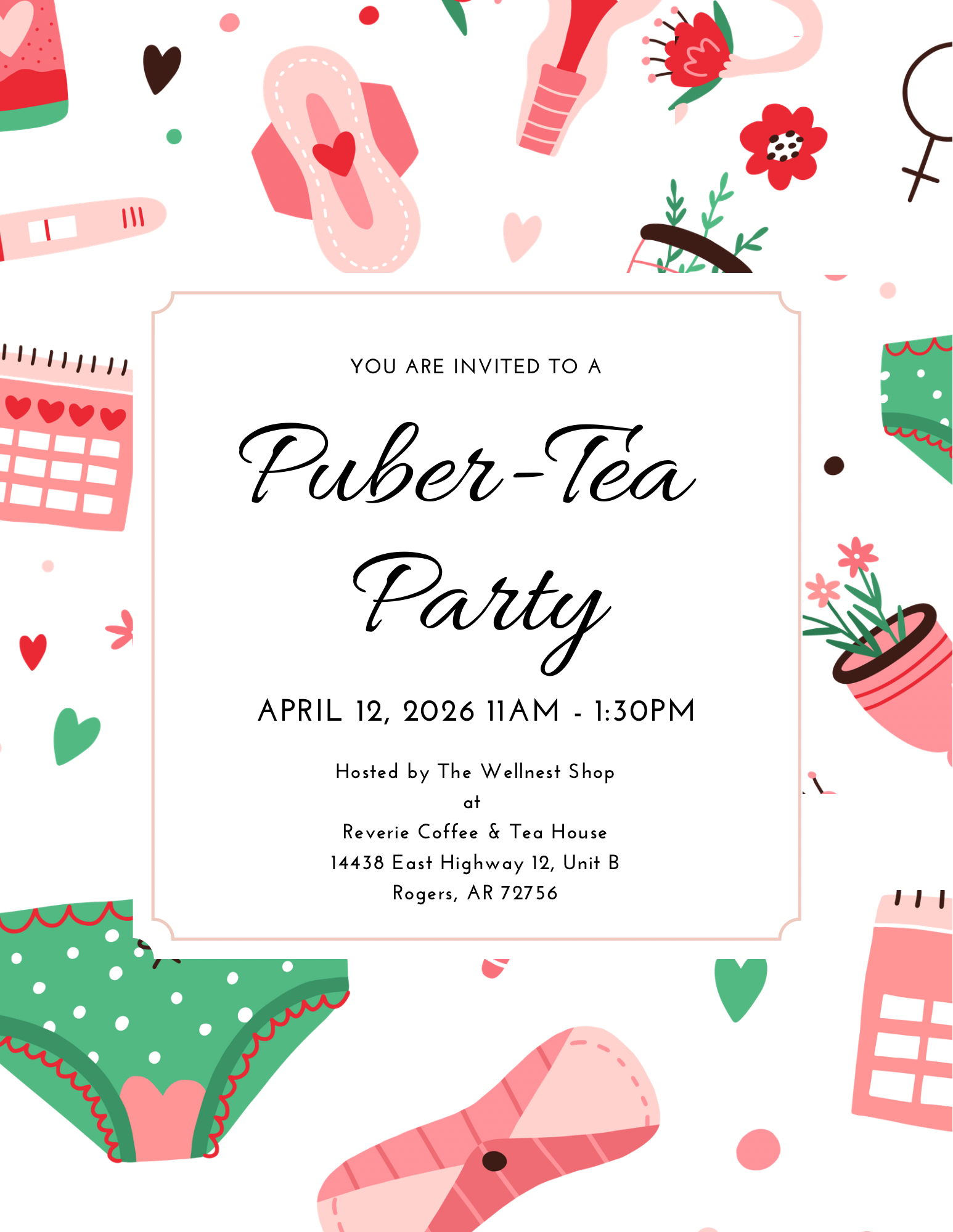 Puber-Tea Party – The Wellnest Shop