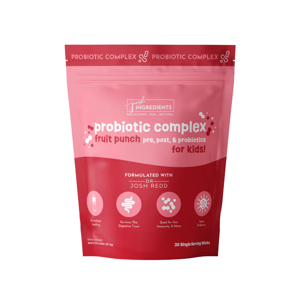 Probiotic Complex for kids Fruit Punch Pre, Post & Probiotics for Kids ...